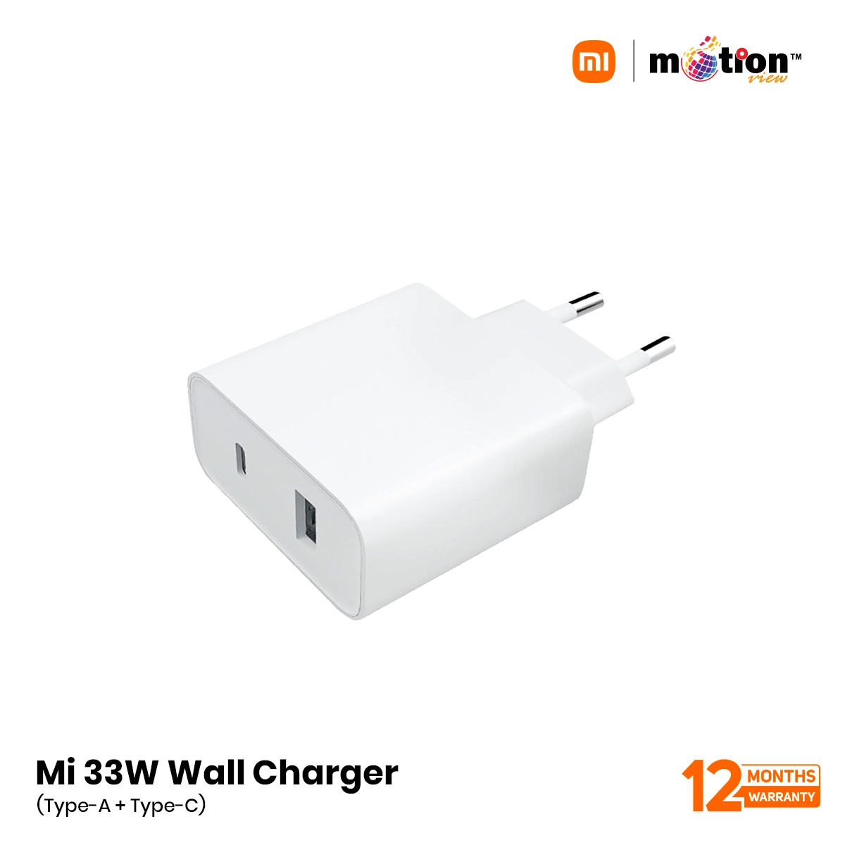 Mi 33W Wall Charger (Type-A + Type-C) in Bangladesh