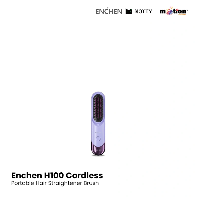 Enchen H100 Cordless Portable Hair Straightener Brush