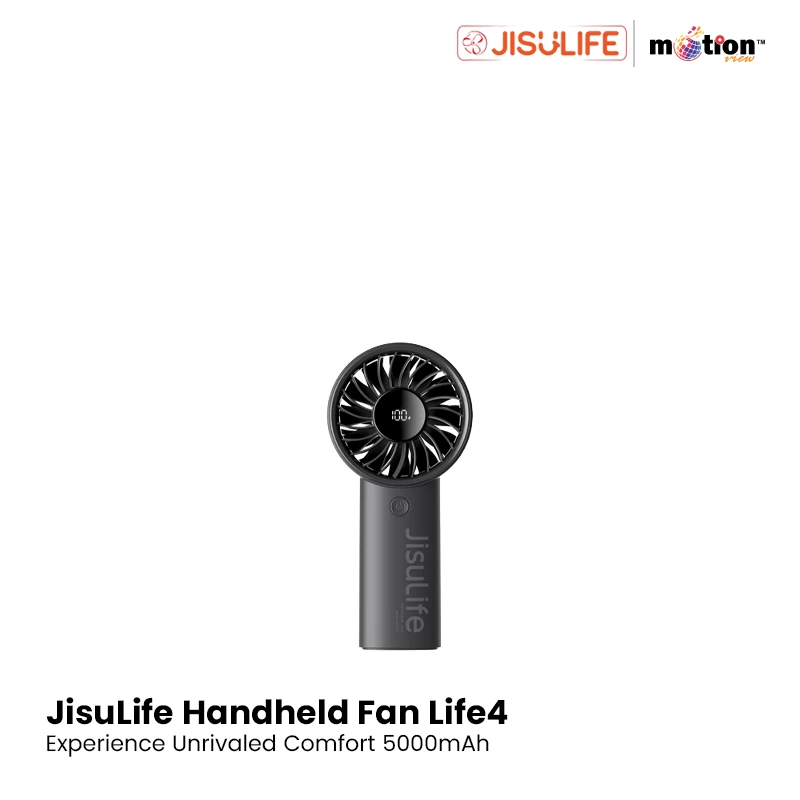 JisuLife Handheld Fan Life4 Experience Unrivaled Comfort 5000mAh