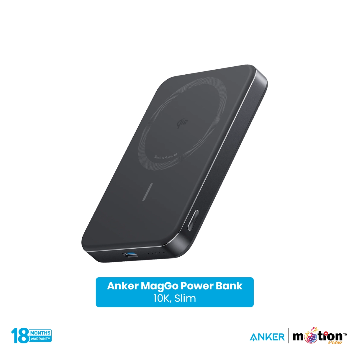 Anker MagGo 10K Slim Magnetic Power Bank